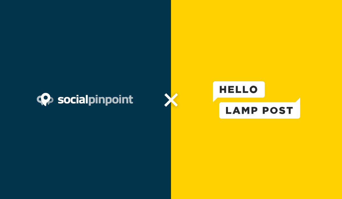 Social Pinpoint Joins Forces with Hello Lamp Post Partnership