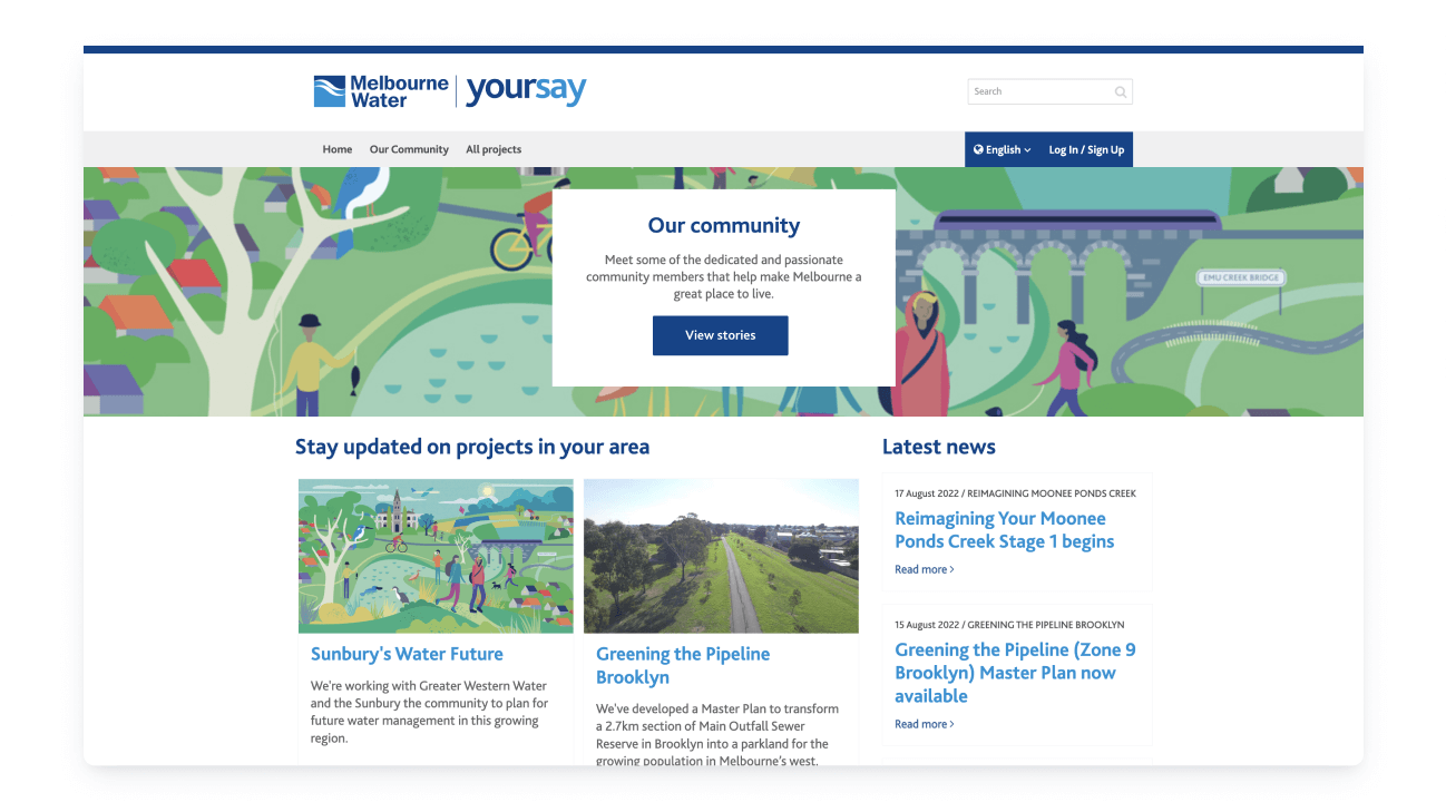Design a High Performing Community Engagement Website + Examples