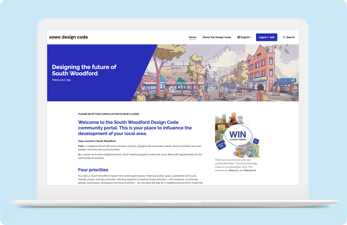 Designing the Future of South Woodford — Social Pinpoint